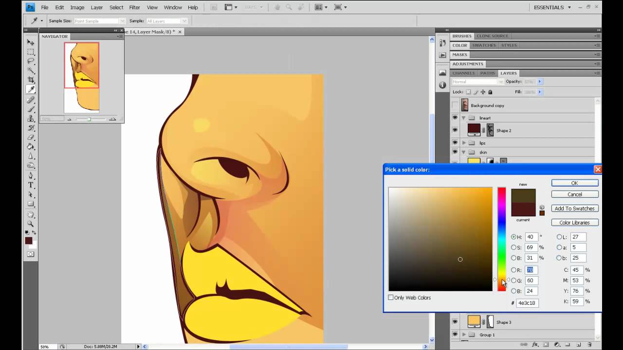 How to use Alpha Masking (Vector/Vexel art) - YouTube