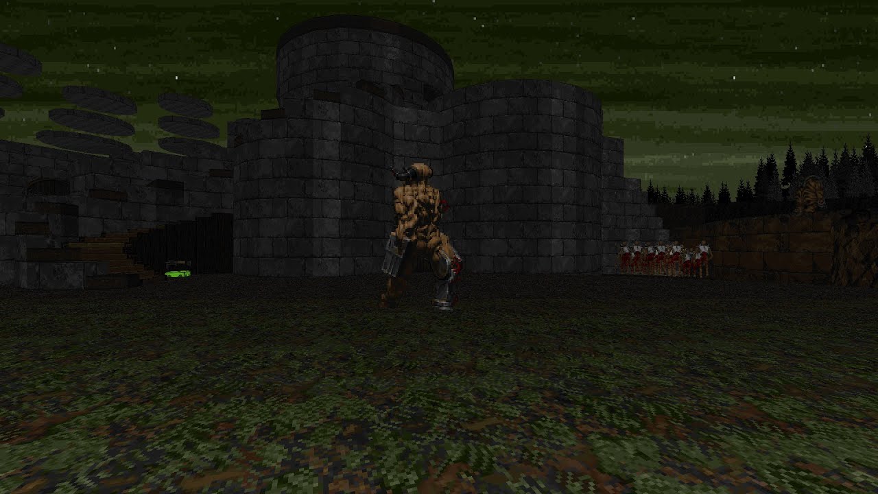 [Doom 2] worm\V/wood - Map02 "Spiral Castle" uvmax - YouTube