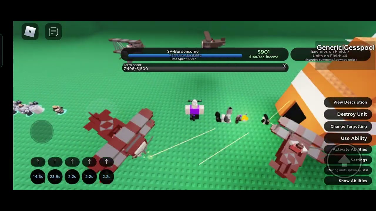 world tower defense japan burden solo - YouTube