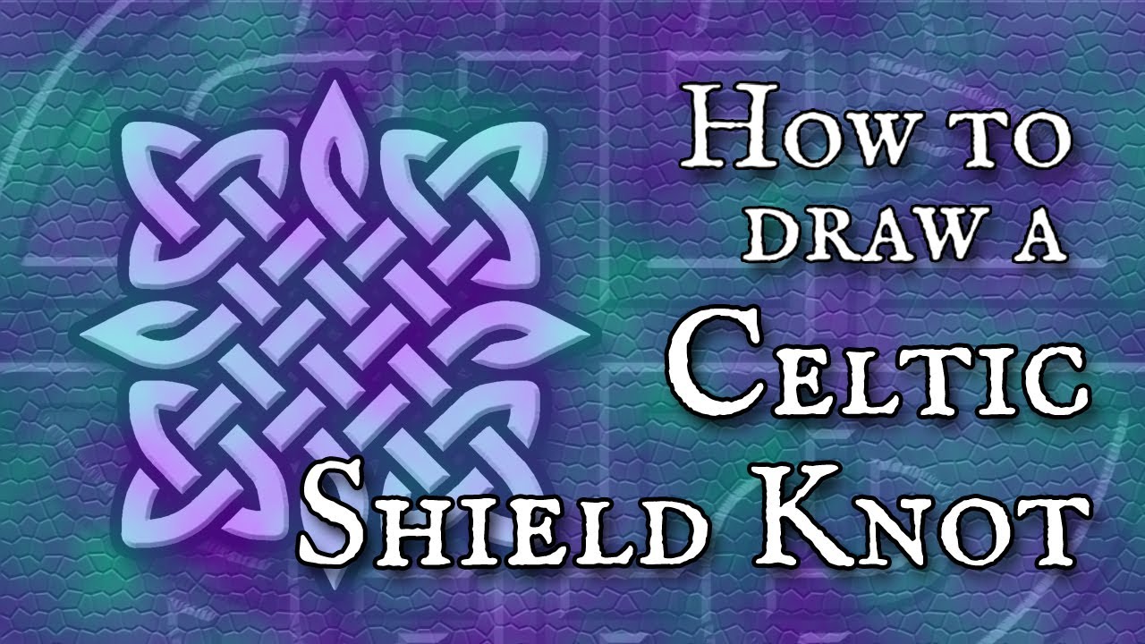 How to create one of my popular Celtic Shield knots - YouTube