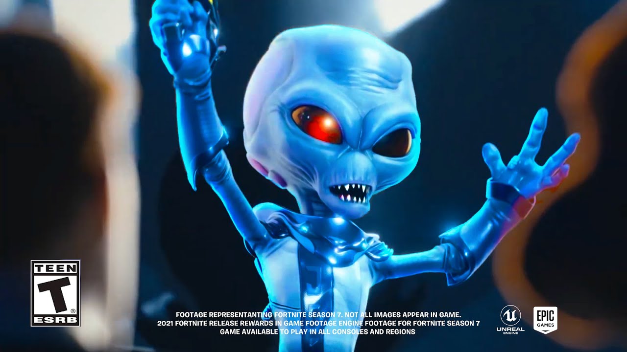 FORTNITE SEASON 7 ALIEN ARRIVAL TRAILER - YouTube
