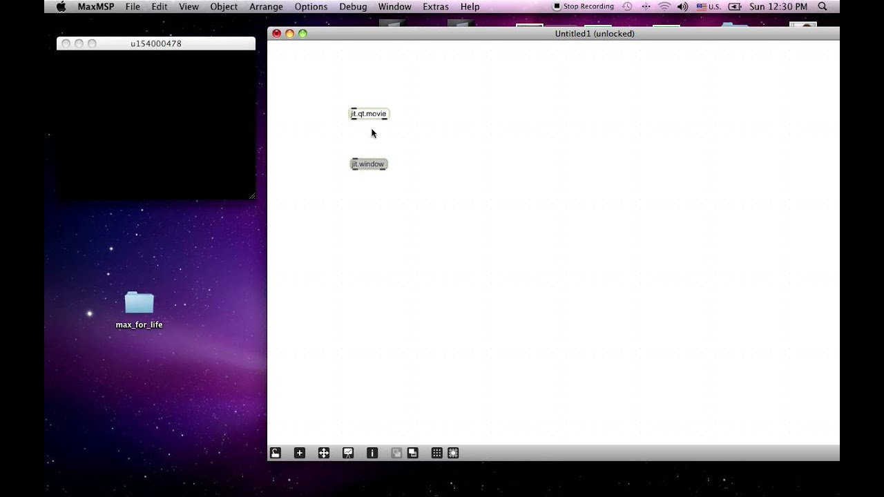 Jitter Video Basic Tutorial - YouTube