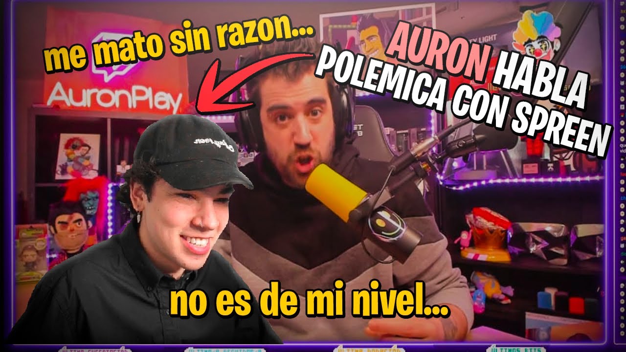 ¡AURON habla de su POLÉMICA con SPREEN en MINECRAFT EXTREMO! "que vaya con alguien de su nivel ...