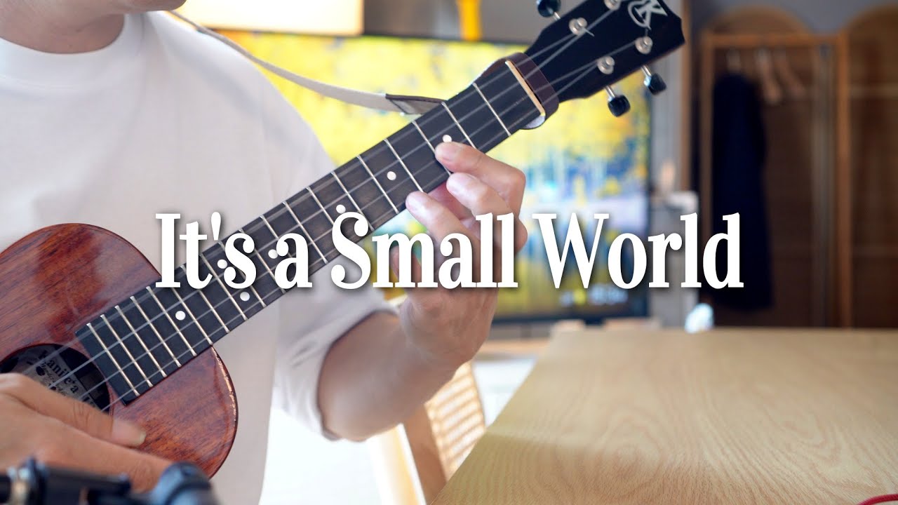 TAB It's a Small World (작은 세상) / 솔로 우쿨렐레 Cover - YouTube