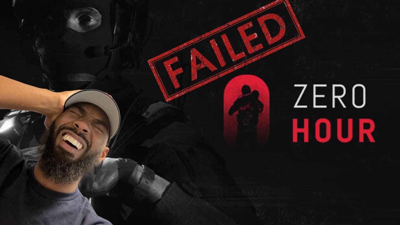 Failed attempts playing Zero Hour - YouTube
