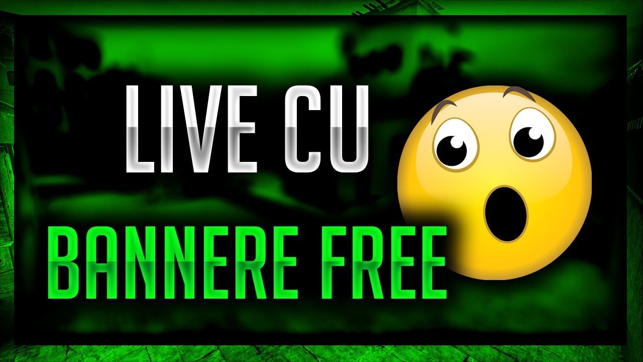 Live facem banere free , dam conturi de minecraft premium si jucam ...