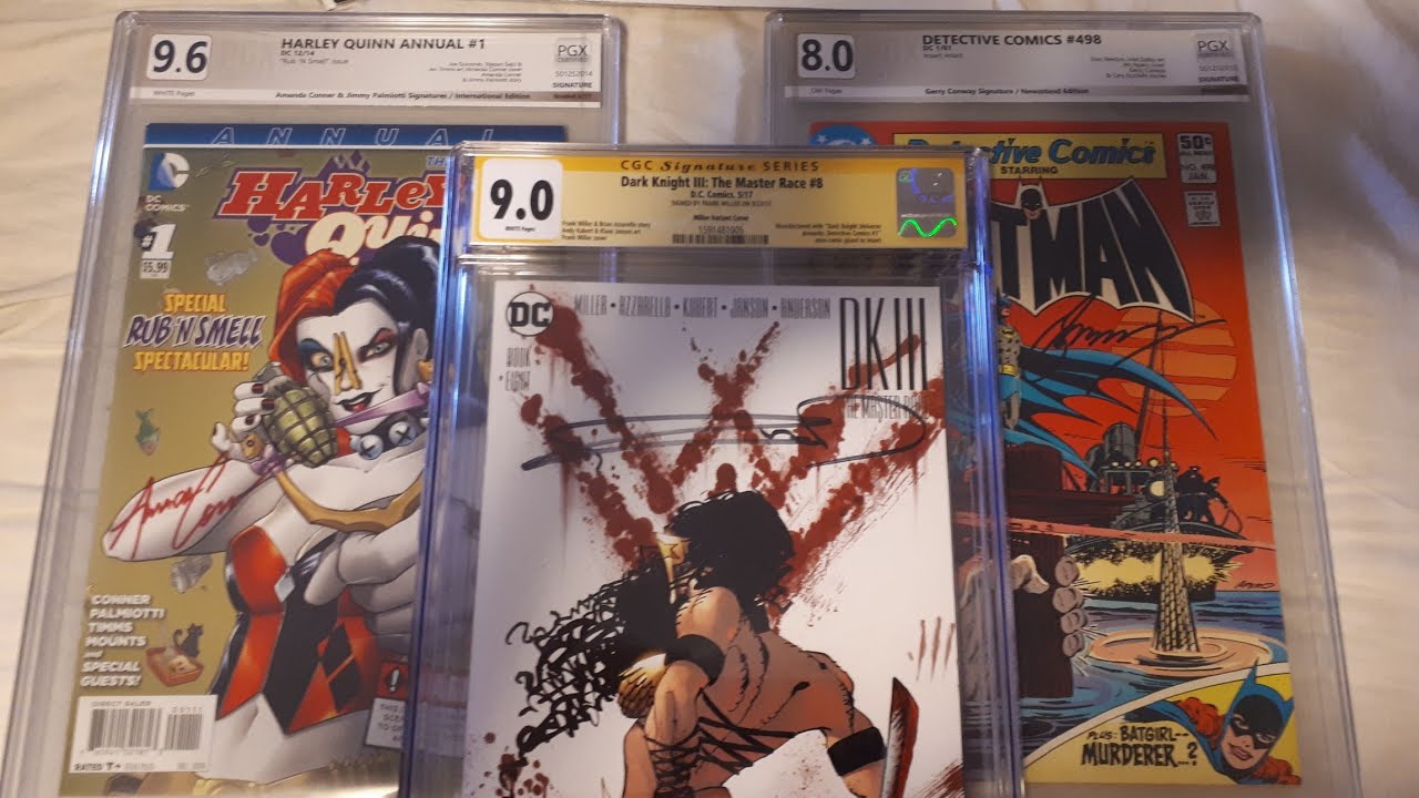 Comics cgc signature series or pgx authentication - YouTube