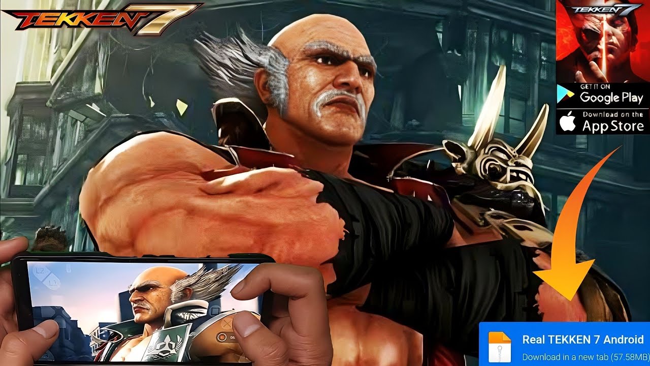 Tekken 7 Android Mobile | Heihachi | Gameplay & Download - YouTube