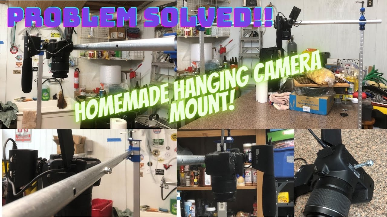 Homemade Vertical DSLR Digital Video Camera Mount - YouTube