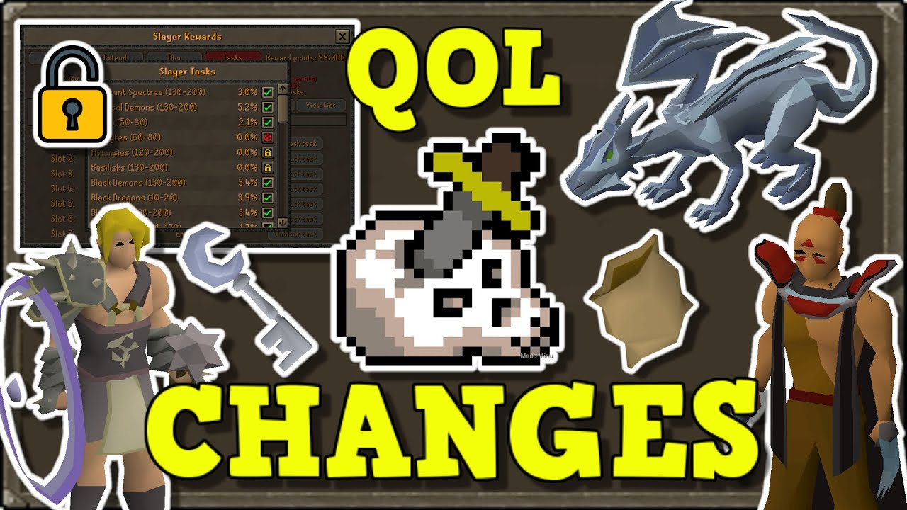 Massive Slayer QoL Changes! + Summer Sweep Up Changes (OSRS) - YouTube