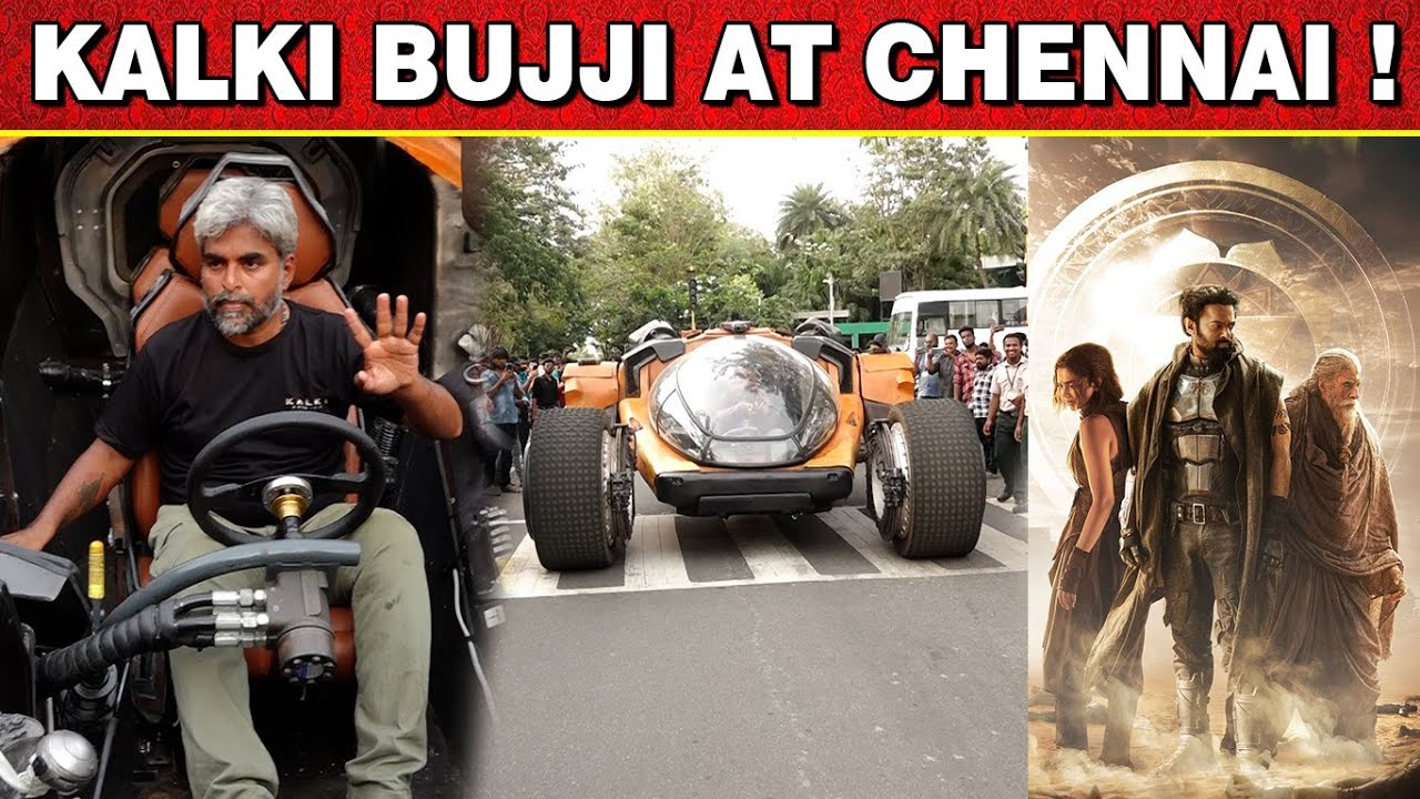 Kalki's Movie BUJJI🔥🔥 Car at Chennai ! Kalki's Movie Bujji Car Showcase ...