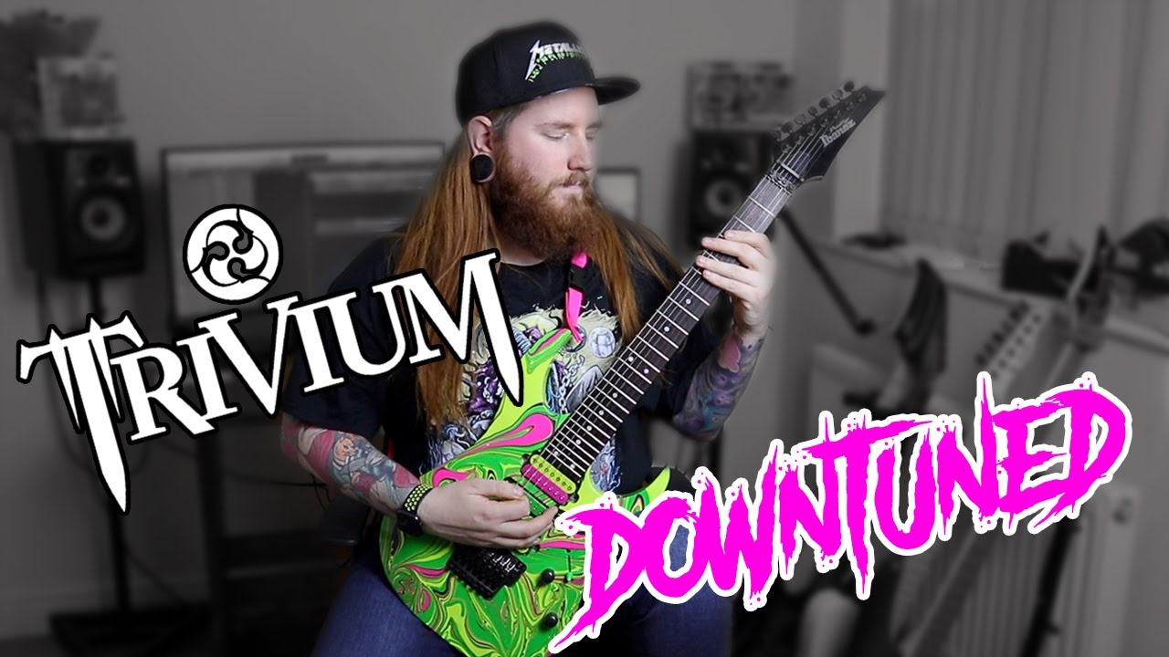 What If Trivium Down Tuned Ascendancy? Metal Guitar Medley Jamie Slays ...