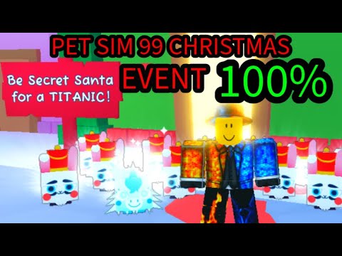 I Completed The PET SIM 99 CHRISTMAS EVENT - YouTube