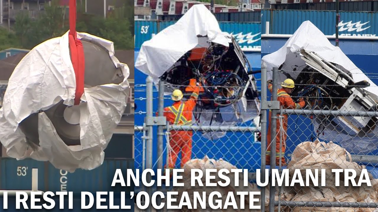 Oceangate ritrovati i resti, tra questi anche resti umani VIDEO - YouTube