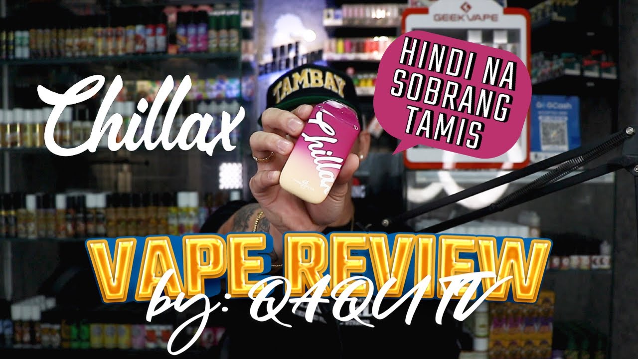 CHILLAX NEO 8000PUFFS || REVIEWED BY: QAQUTV - YouTube