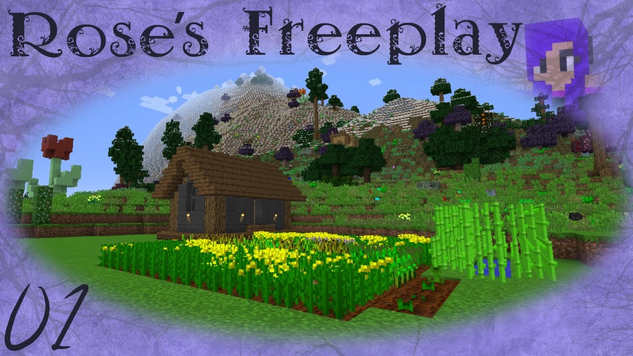 Minecraft: Rose's freeplay modpack: Starter ore processing (Ep01) - YouTube