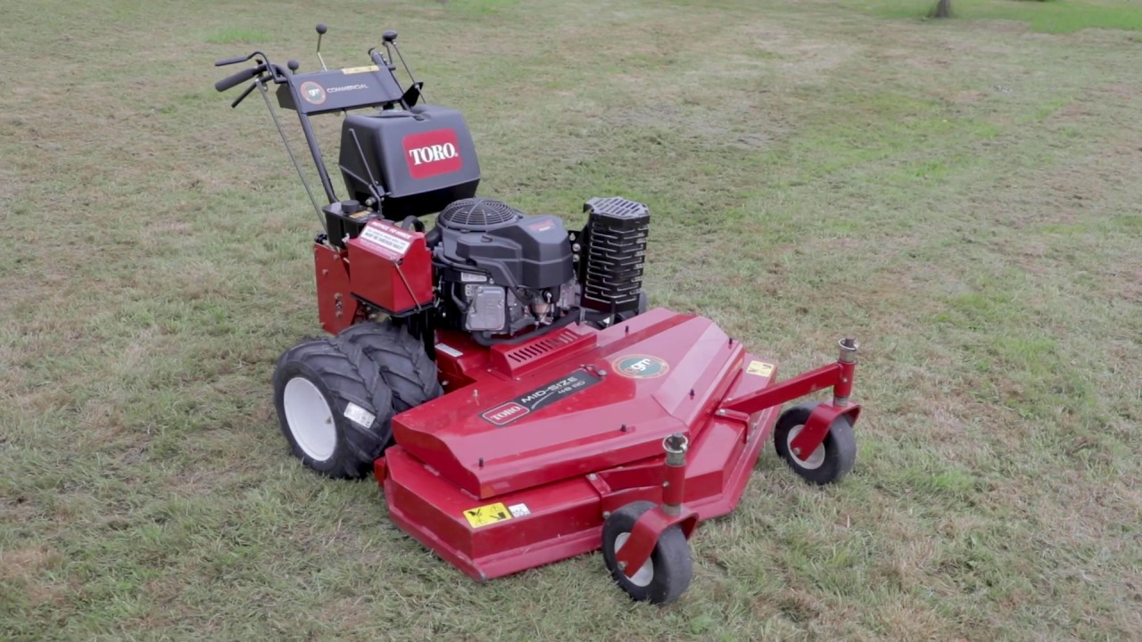 Toro Mid-Size Mowers - YouTube
