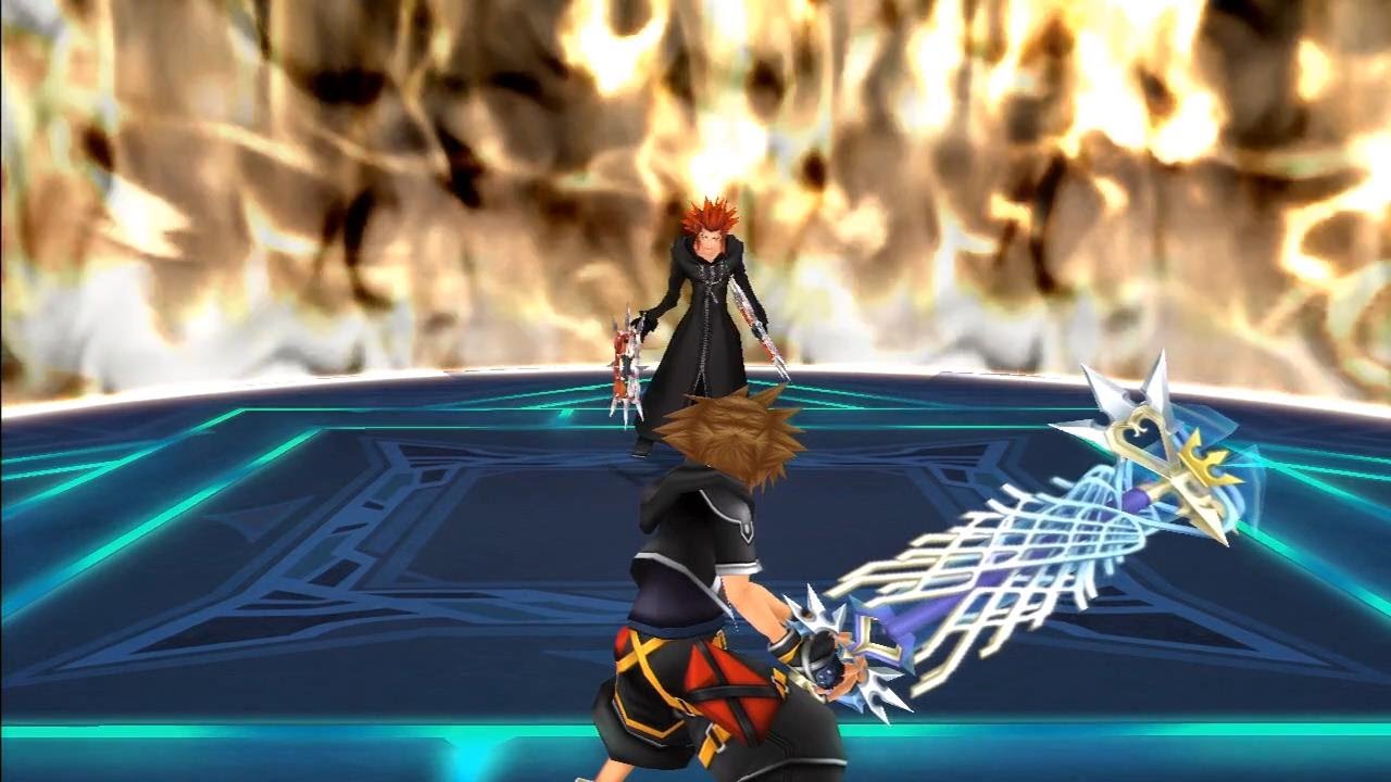 Kingdom Hearts 2 Final Mix Axel Data Battle - YouTube