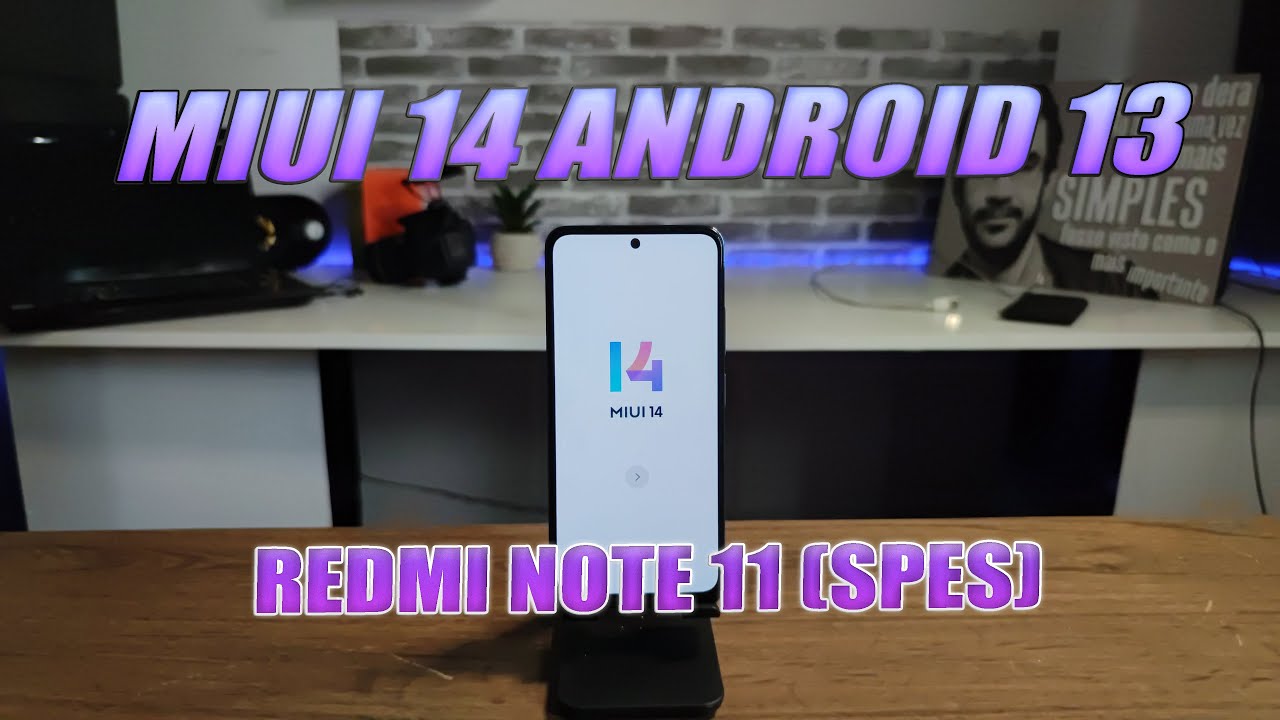 MIUI 14 ANDROID 13 REDMI NOTE 11 (Spes) ANALISE E INSTALAÇÃO DESSE PORT ...
