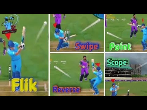 Cricket Game's || Suryakumar yadav Special Shot Flik, Swipe, Reverse ...