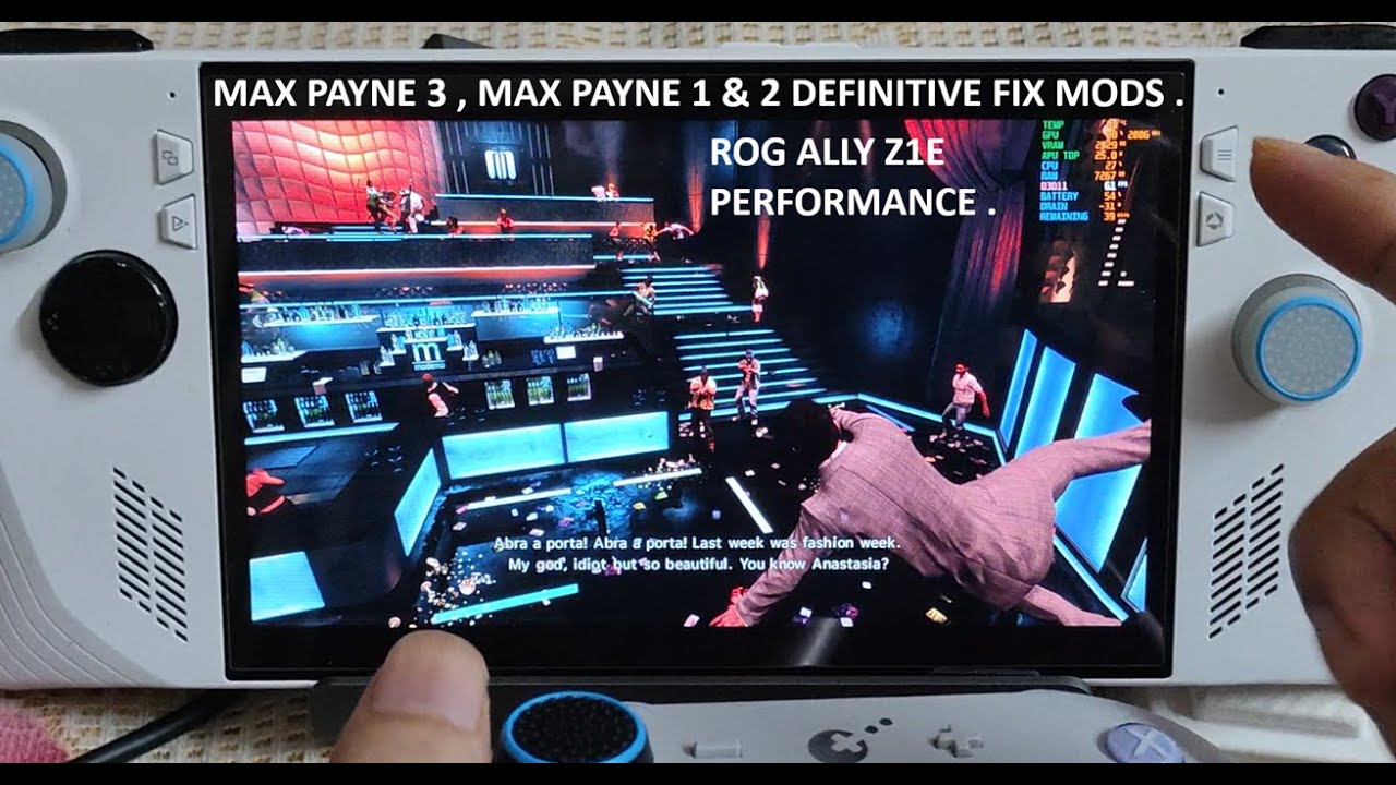 Rog Ally Z1E Max Payne 3 , Max Payne 1 & 2 Definitive Fix Mods Setup ...