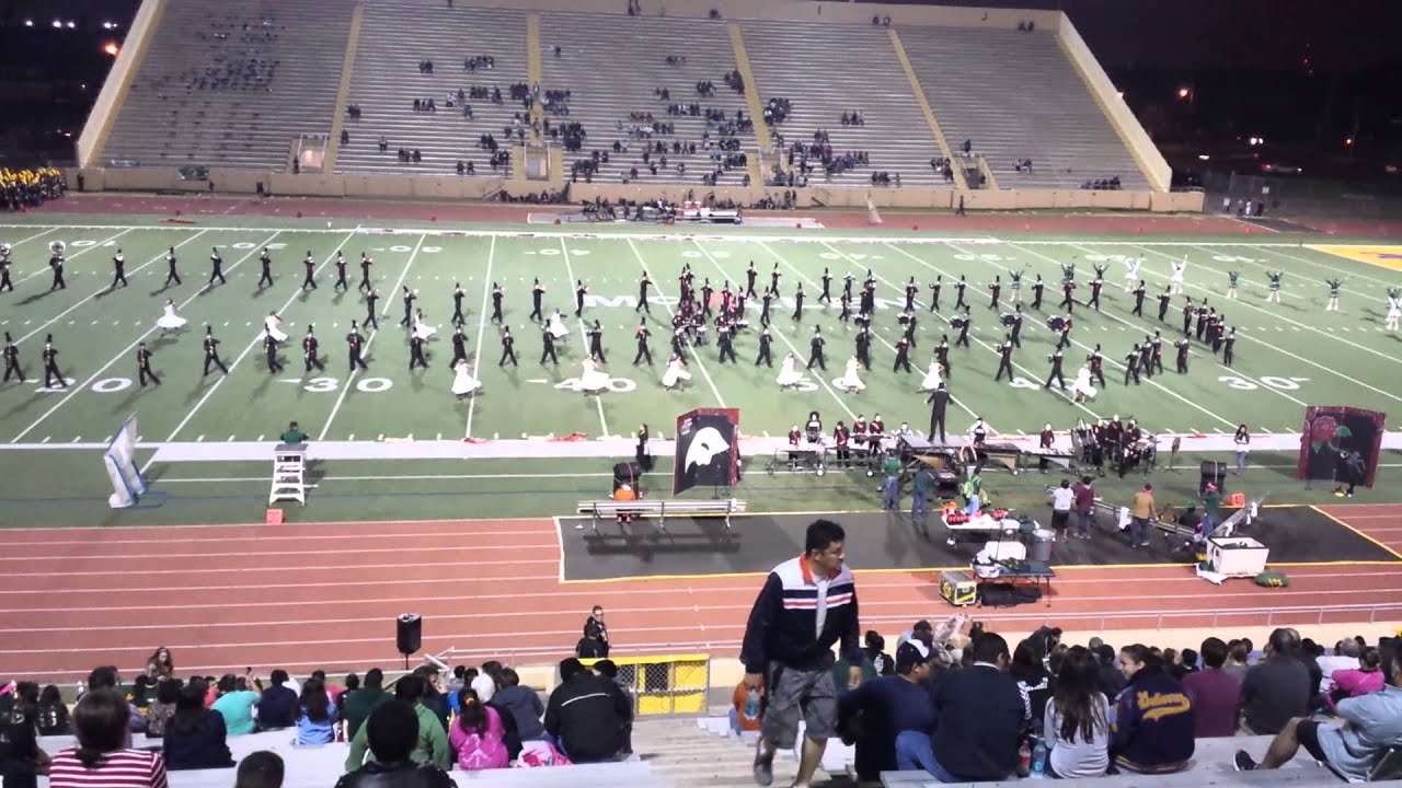 PSJA Memorial HS Band 2013 Phantom of the Opera - YouTube