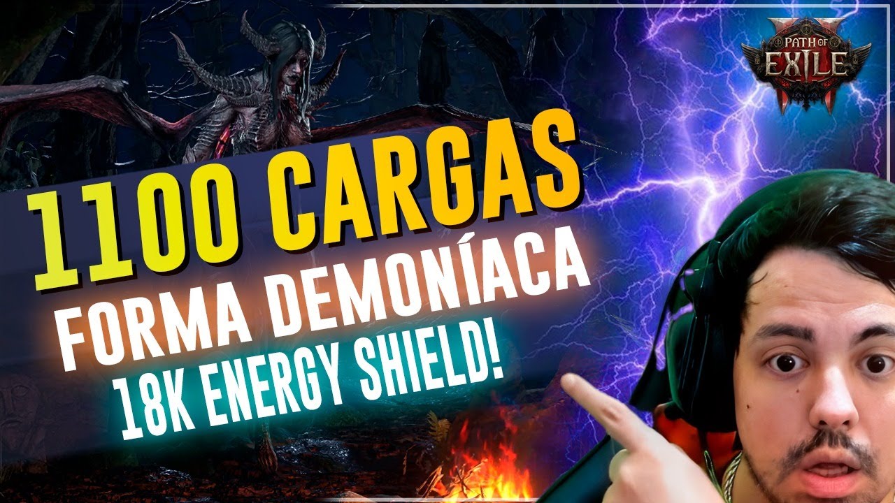 1K+ STACK DEMON FORM - 18K ENERGY SHIELD - BUILD INFERNALISTA IMORTAL ...