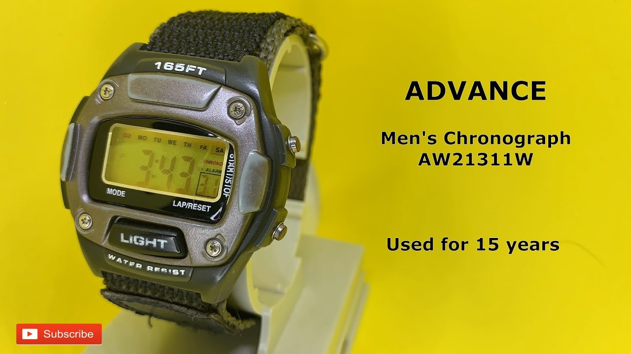 Advance Men's Chronometer AW21311W-Time Tested for 15 years - YouTube