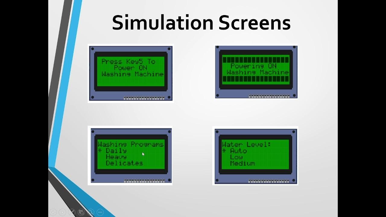Emertxe Information Technologies | Online Embedded Systems Internship | Washing Machine Project ...