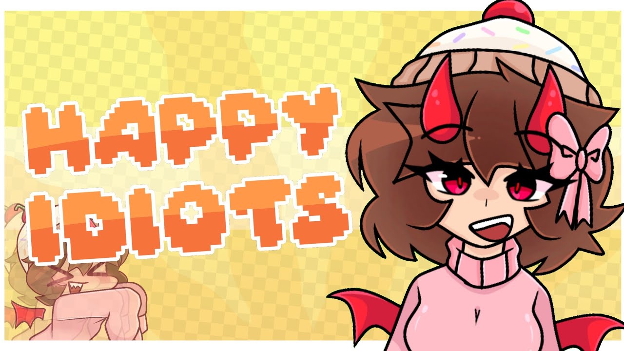 HAPPY IDIOTS ♡ animation meme // collab w/ ANVXZII - YouTube