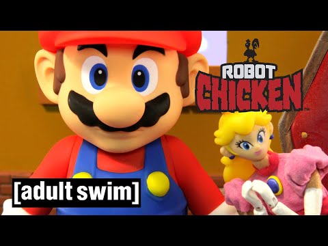 Robot Chicken Does The Super Mario Bros. Movie | Adult Swim UK 🇬🇧