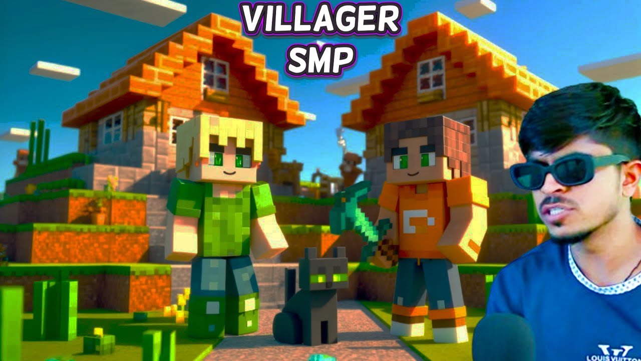 🔴MINECRAFT LIVE - Villager SMP [S-2] day by day so interesting #short # ...