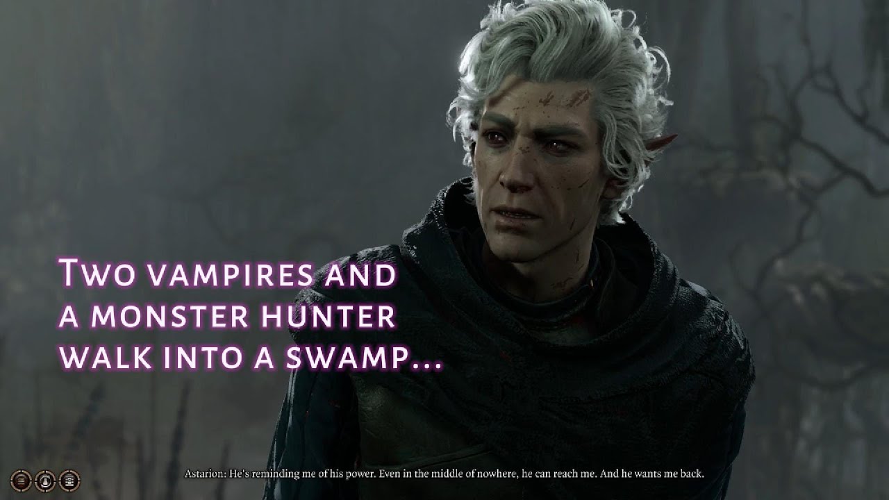 Two vampires and a monster hunter - YouTube
