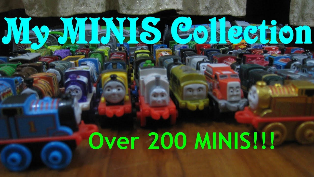 My MINIS collection---Thomas and Friends MINIS (2015-2016) - YouTube