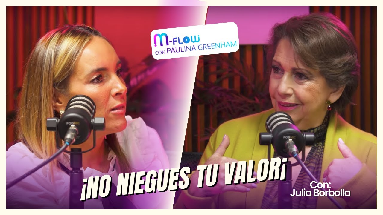 Julia Borbolla:Mis libros me llevaron a los medios. | M-Flow T1 E2 - YouTube