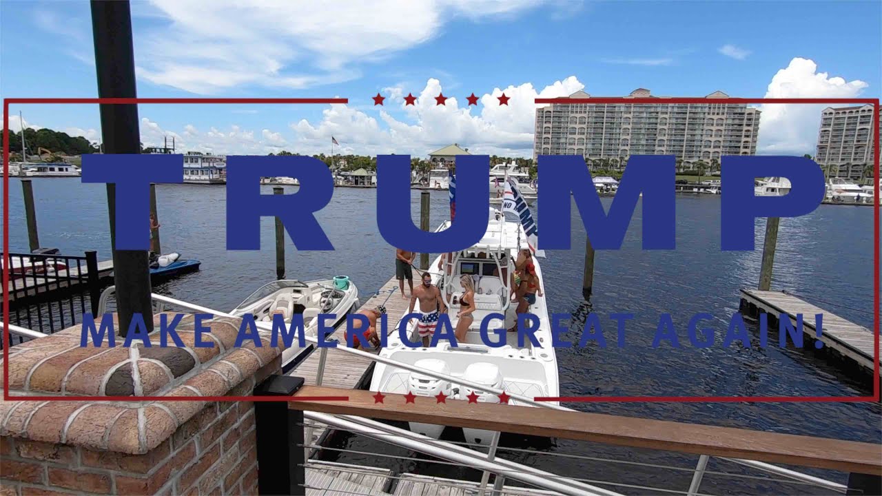 Myrtle Beach Trump Boat Rally 2020 - YouTube