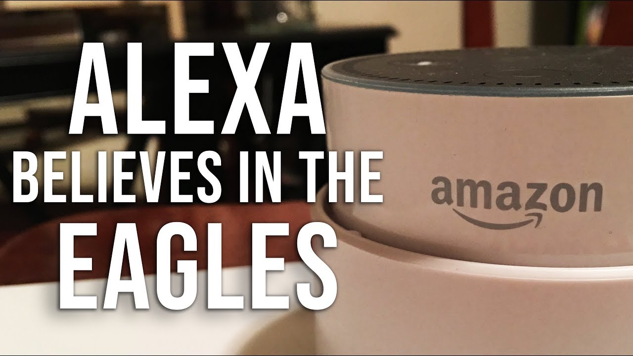 Amazon Alexa believes in a Philadelphia Eagles Super Bowl - YouTube