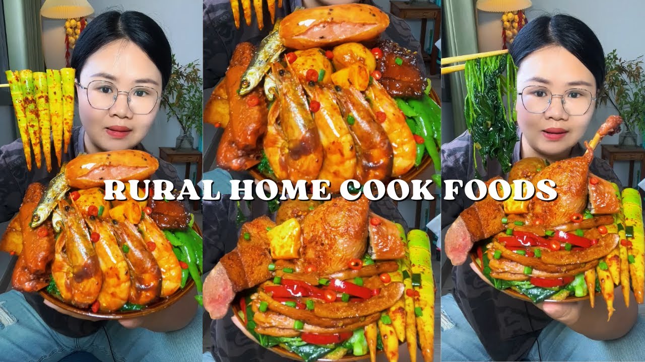 시골 먹방 Eating Show Ep 0123 | Hot Spicy | Rural Home Cook - 시골집 요리 - YouTube