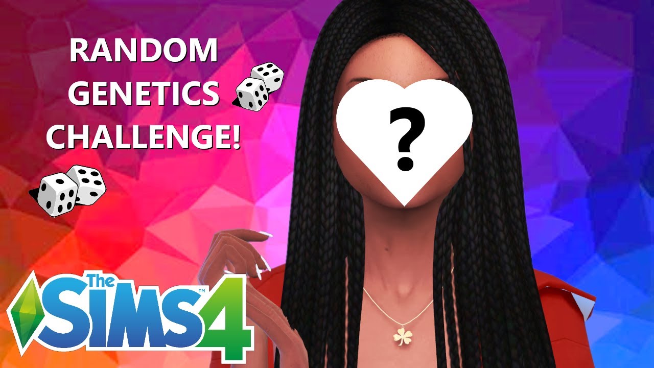 Random genetics challenge! *CC links included* | The Sims 4 CAS - YouTube