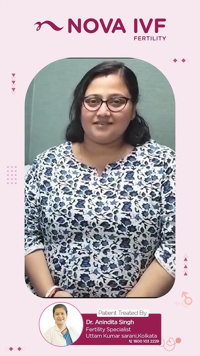 The couple conceived after IVF treatment by Dr. Anindita Singh, IVF specialist, Nova IVF Kolkata ...