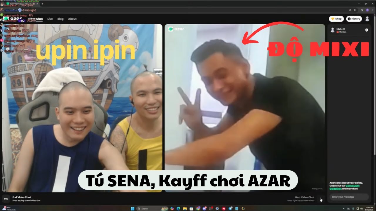 Tú SENA, KayFF lên AZAR kiếm NY, gặp được cả ĐỘ MIXI FOOD - YouTube