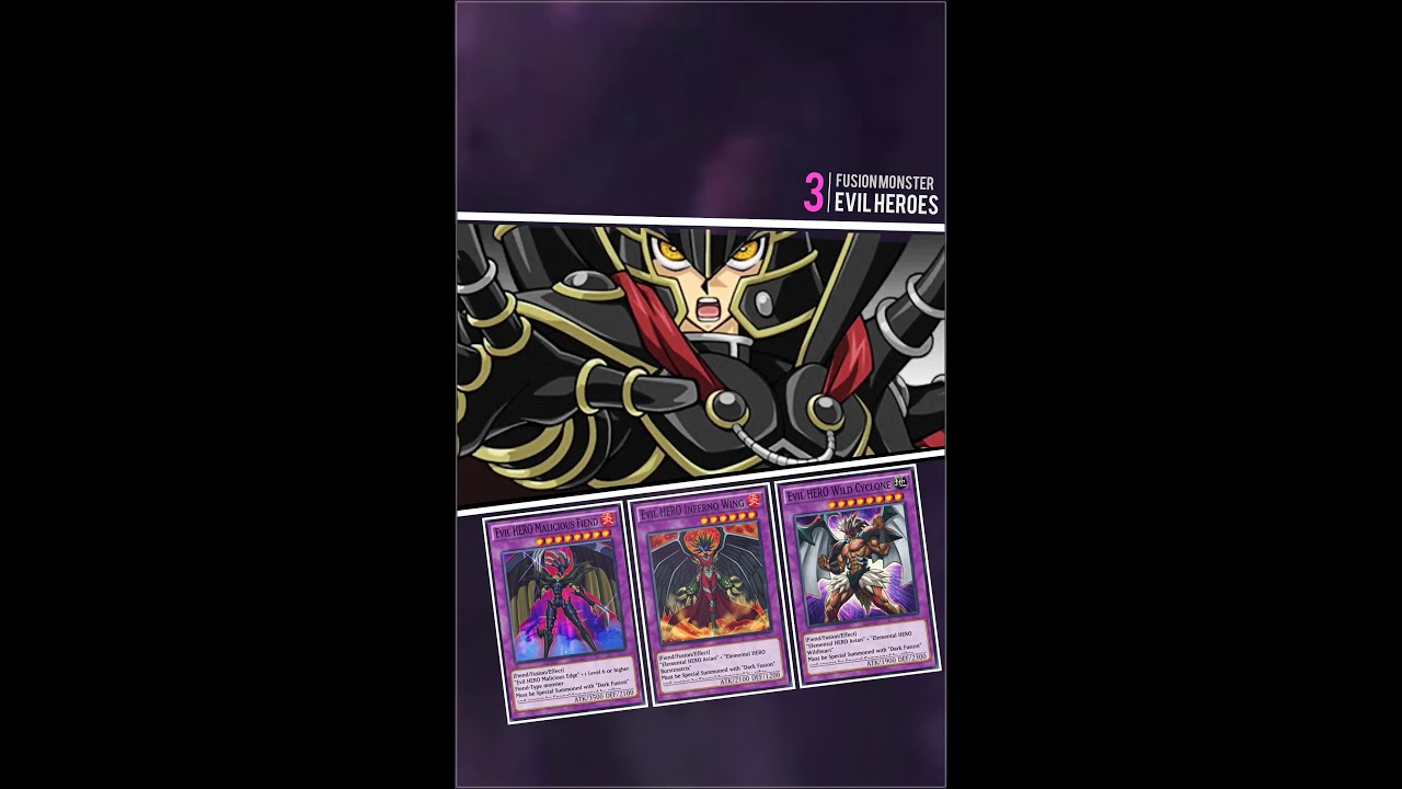 Yugioh Duel Links - Summon 3 Evil HERO Fusion Monsters! - YouTube