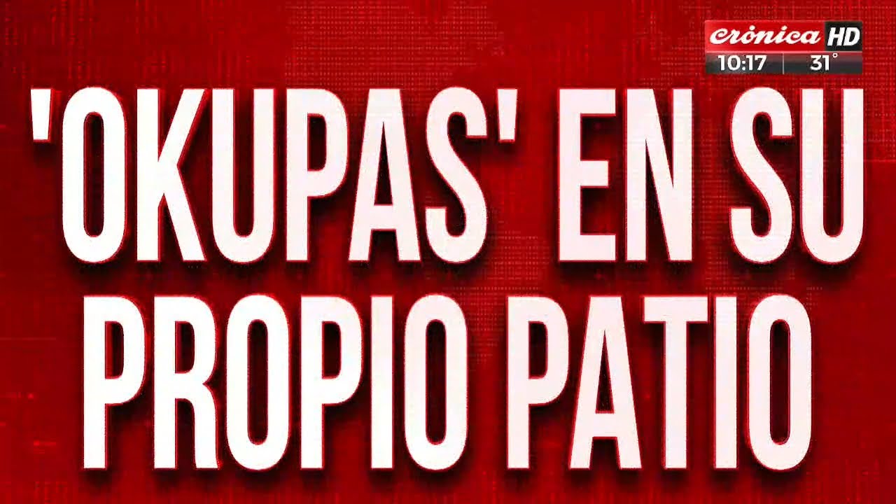 Insólito: usurpadores le piden dinero para abandonar el domicilio - YouTube