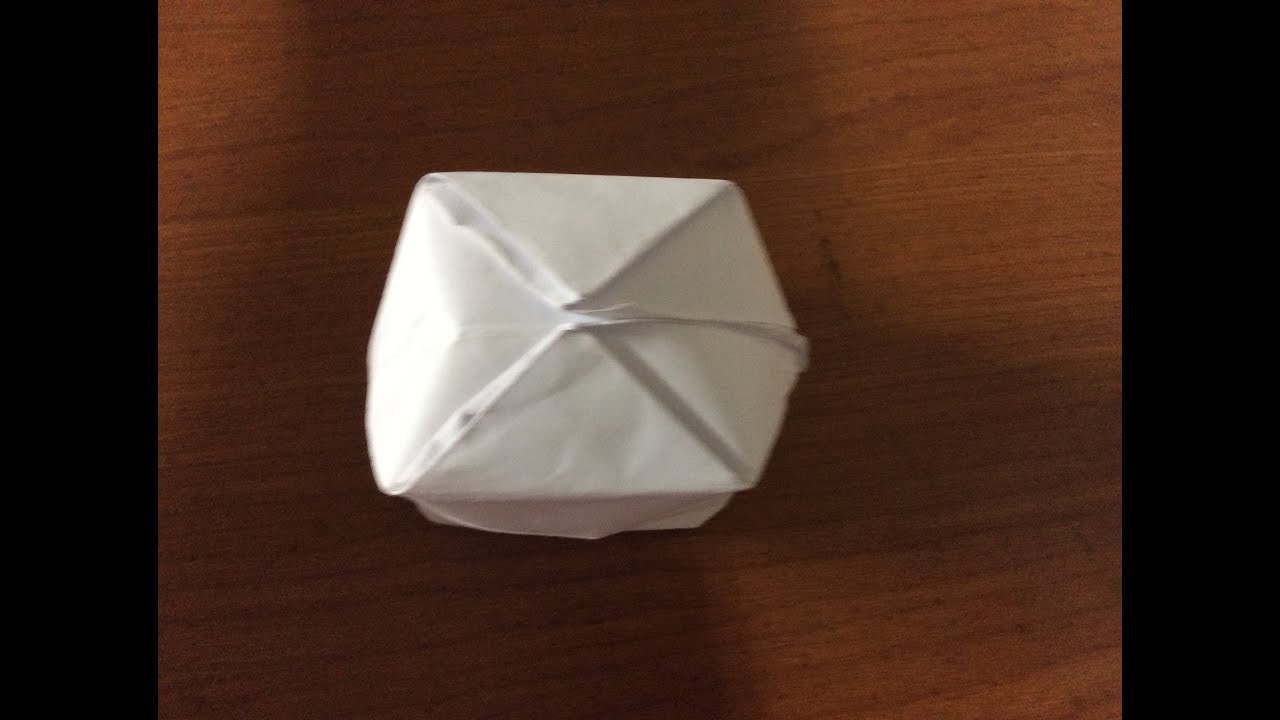 How to make a origami water bomb! - YouTube