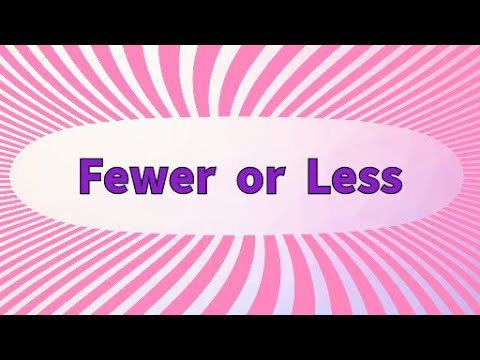 Fewer vs. Less - Test, English Grammar Quiz, Level B1 #,6 #learnenglish ...