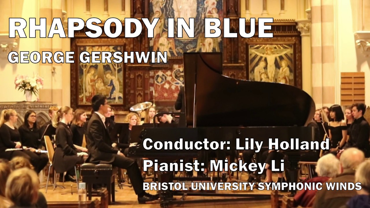 Gershwin's Rhapsody in Blue - Bristol University Symphonic Winds - YouTube