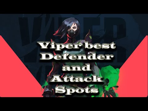 Viper Split all Smoke spots attack and defender - YouTube
