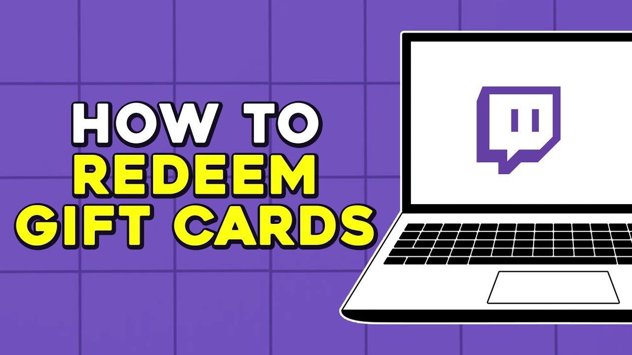 How To Redeem Twitch Gift Cards (Quick Tutorial) - YouTube