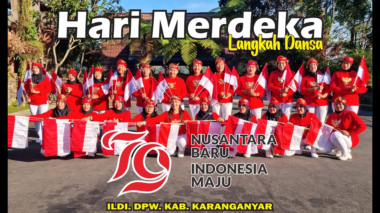 HARI MERDEKA - ILDI DPW KARANGANYAR #linedance demo by ILDI DPW ...