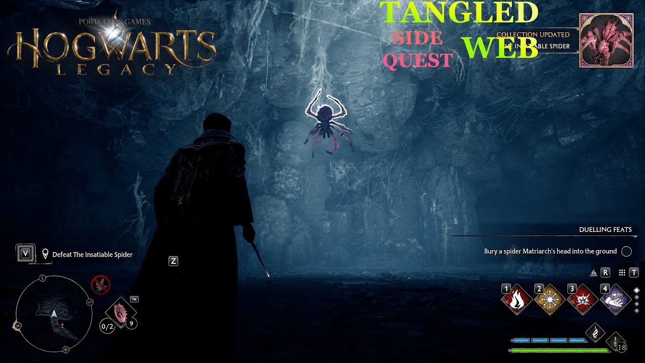 Tangled Web - Hogwarts Legacy | Side Quest - YouTube
